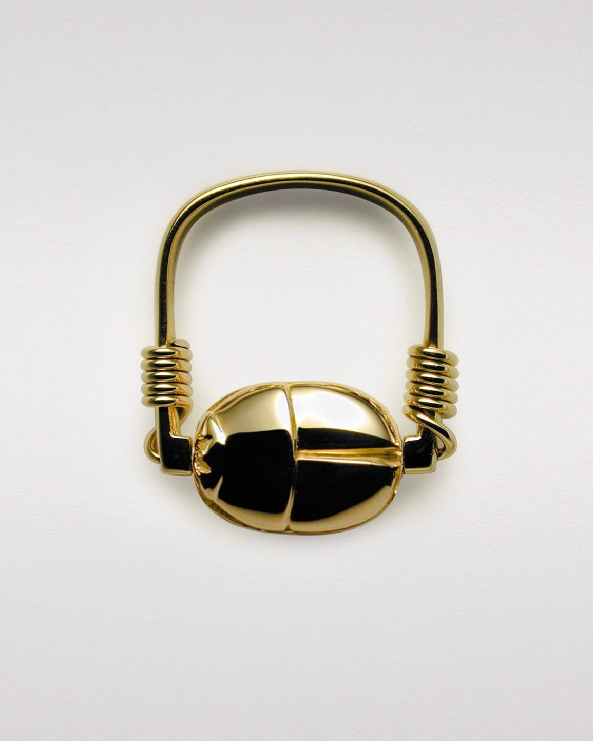 Classical Scarab Swivel Ring – Robert Clerc Jewellery