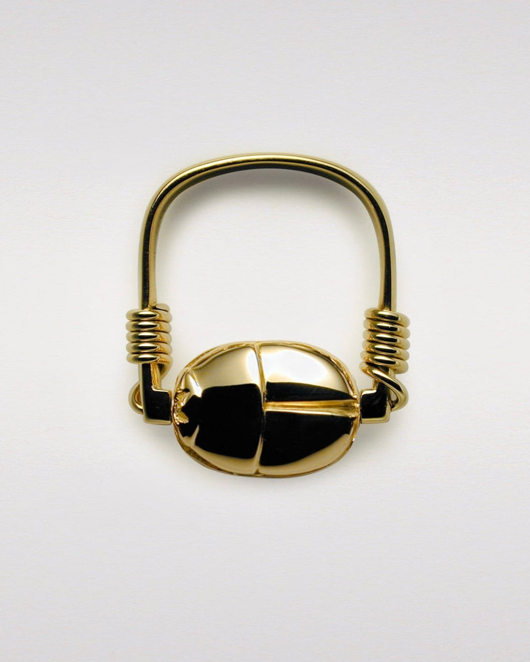 Classical Scarab Swivel Ring – Robert Clerc Jewellery